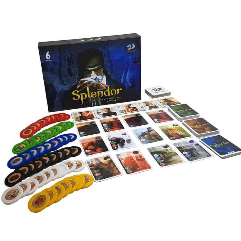 خرید بازی فکری اسپلندور (spelendor) ، قیمت و آموزش اسپلندور